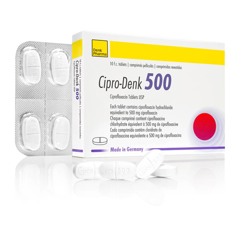 Cipro 500 mg f — Pack de dose Coût en ligne
